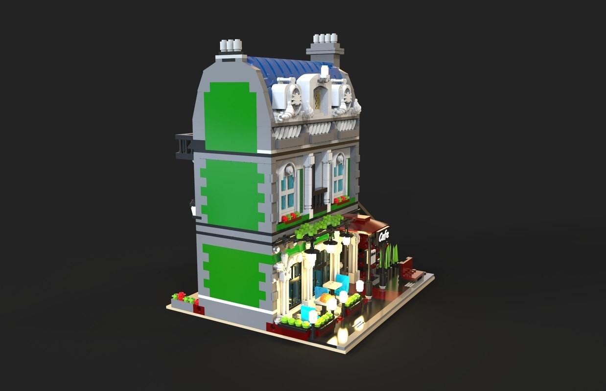 ArtStation - Lego Cafe | Resources
