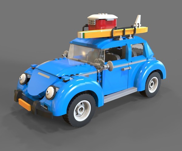 ArtStation - Lego car beetle | Resources