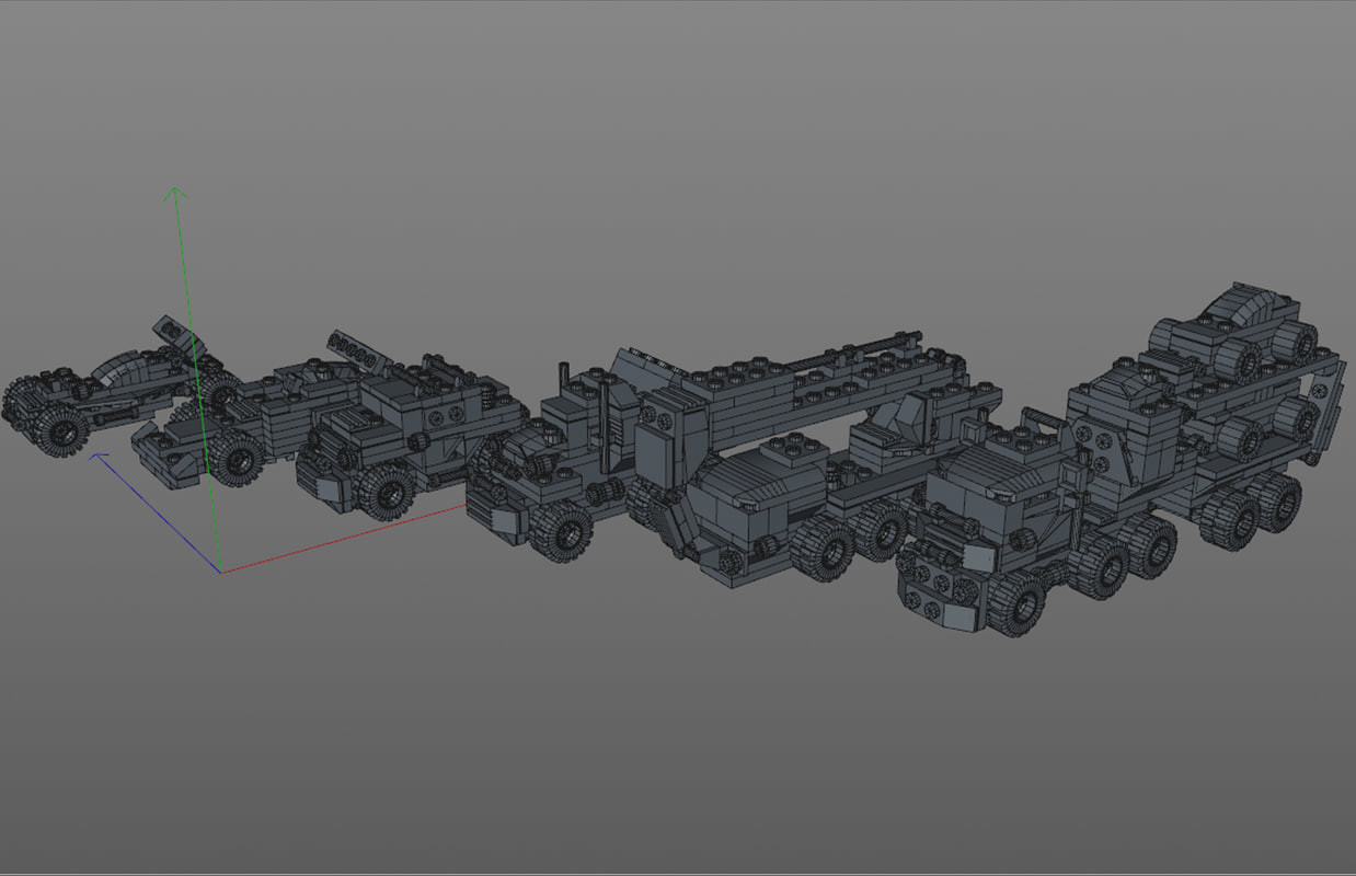 ArtStation - Lego cars pack 1 | Resources