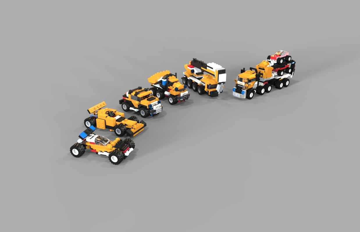 ArtStation - Lego cars pack 1 | Resources