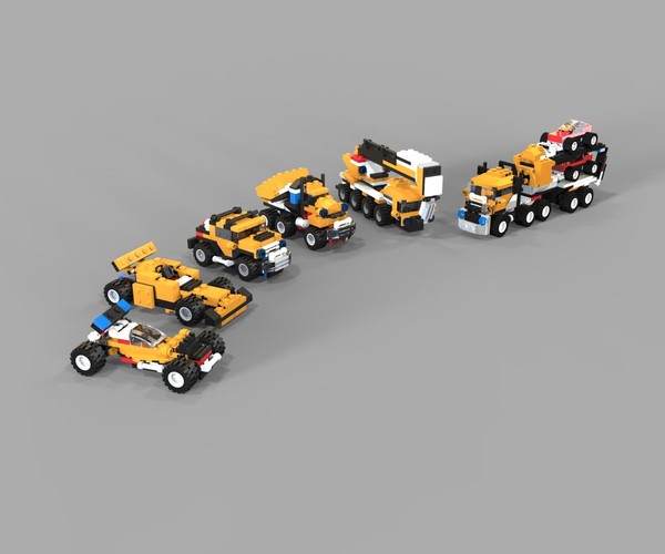ArtStation - Lego cars pack 1 | Resources