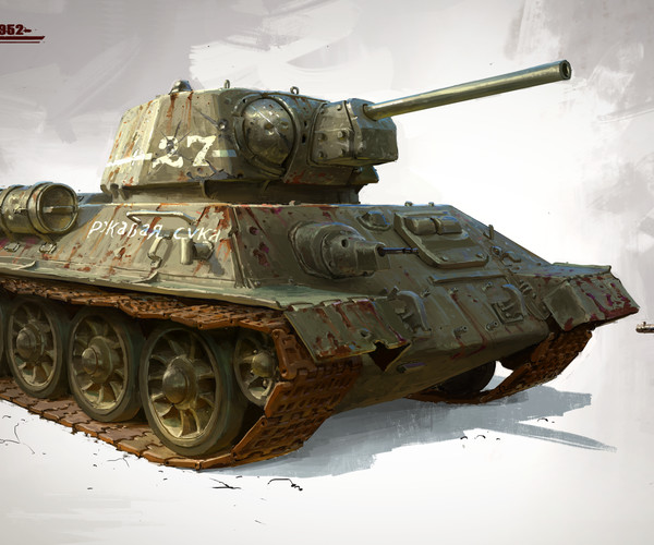 ArtStation - How To Render a Tank | Tutorials
