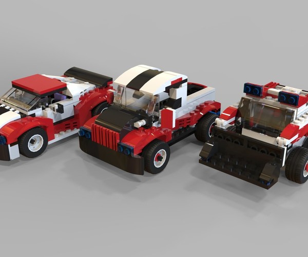 ArtStation - Lego cars pack 2 | Resources