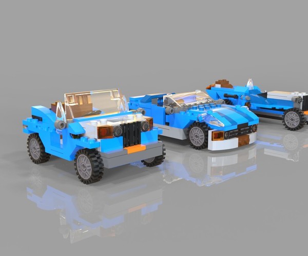 ArtStation - Lego cars pack 3 | Resources