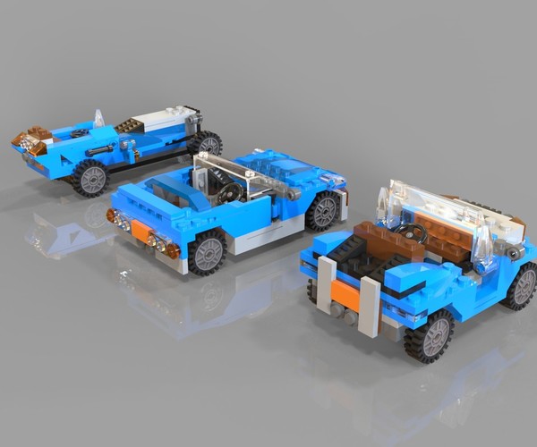 ArtStation - Lego cars pack 3 | Resources