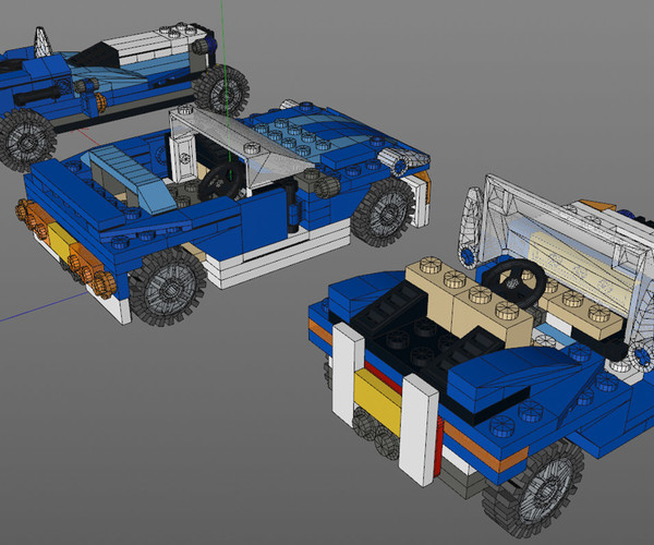 ArtStation - Lego cars pack 3 | Resources
