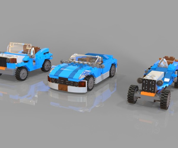 ArtStation - Lego cars pack 3 | Resources