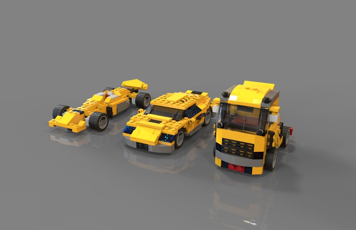 ArtStation - Lego cars pack 4 | Resources