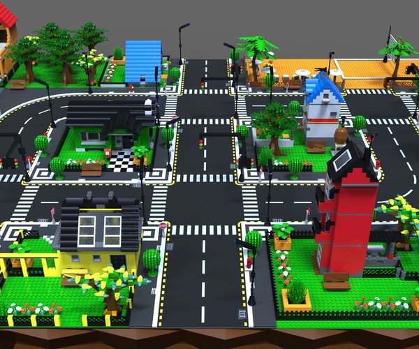 ArtStation - Lego City game | Resources