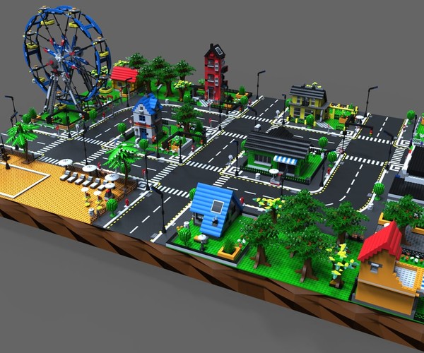 ArtStation - Lego City game | Resources