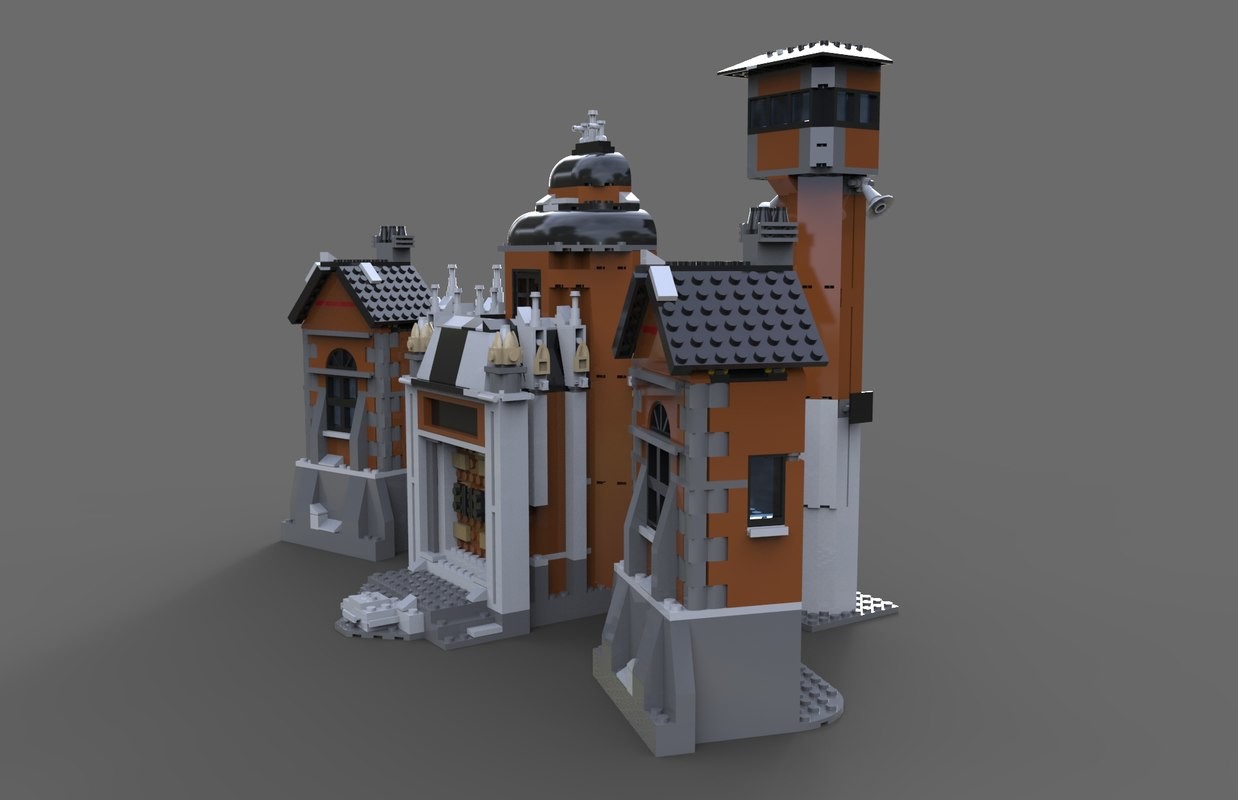 ArtStation - Lego house estate | Resources