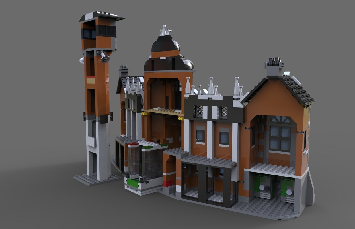 ArtStation - Lego house estate | Resources