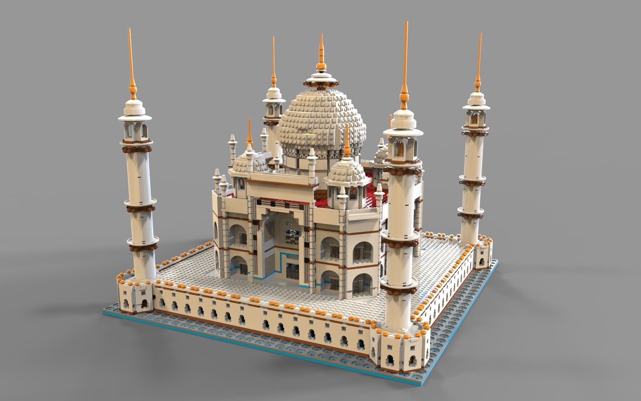 ArtStation - Lego Taj Mahal | Resources