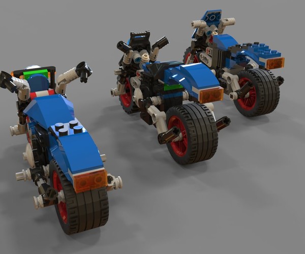 ArtStation - Lego Motorcycles pack | Resources