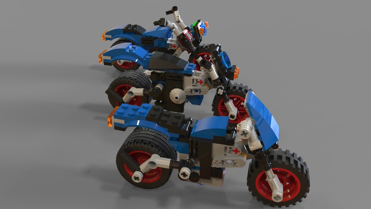 ArtStation - Lego Motorcycles pack | Resources