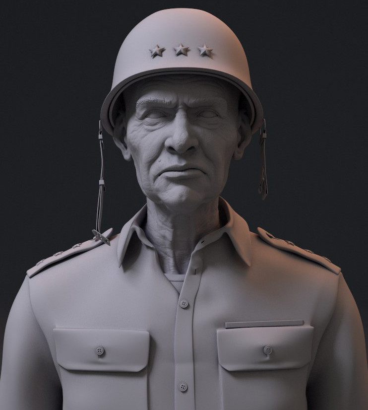 ArtStation - Old Man General | Resources