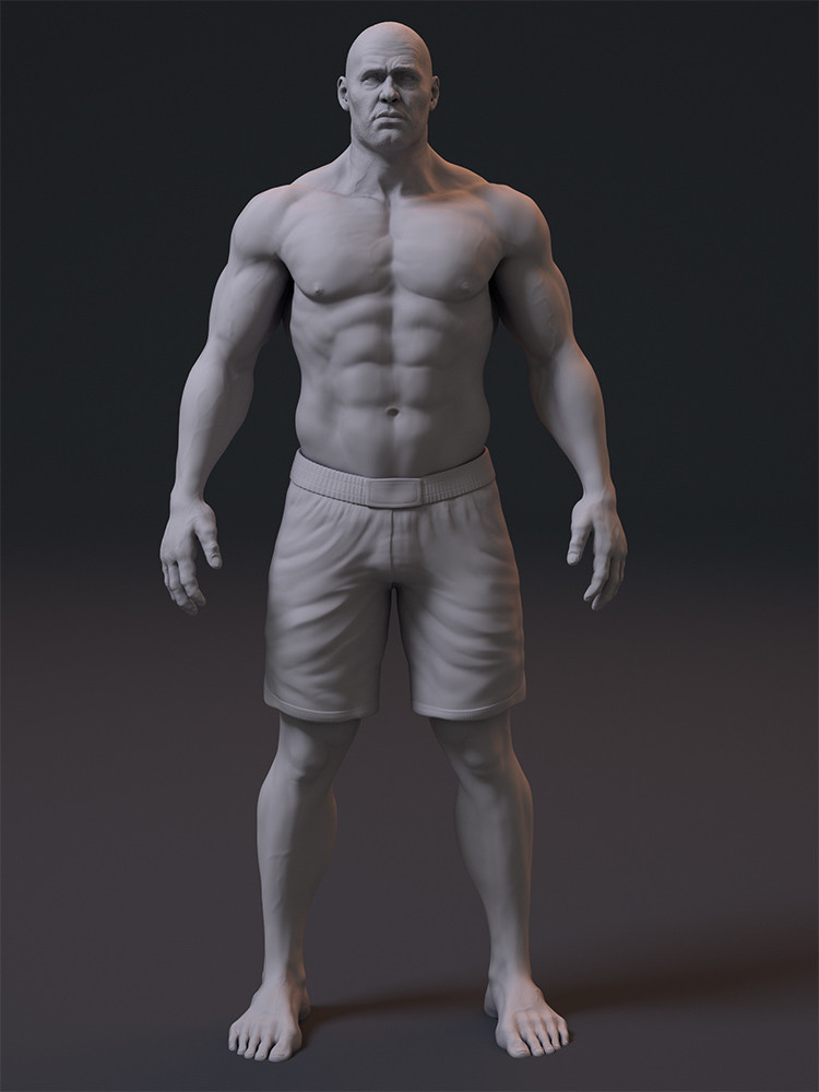 ArtStation - MMA Male Fighter | Resources
