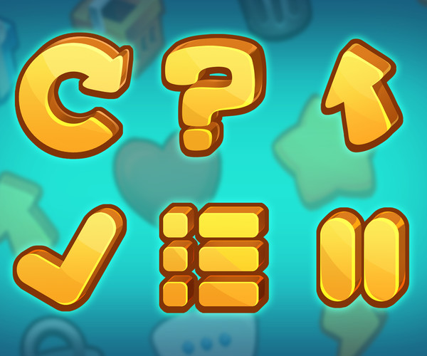 ArtStation - Basic Icons | Game Assets