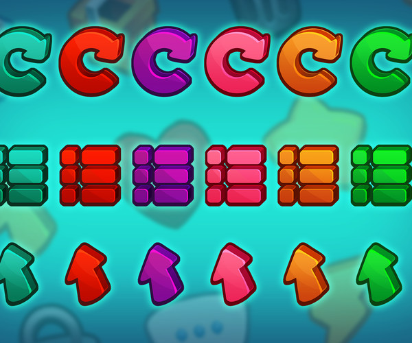 ArtStation - Cute Icons | Game Assets