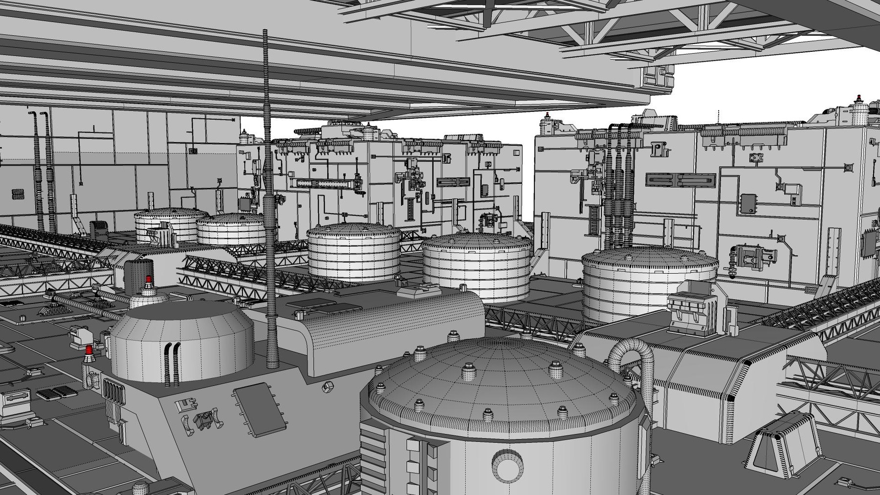 ArtStation - Sci-Fi architecture Elements collection 11 | Game Assets