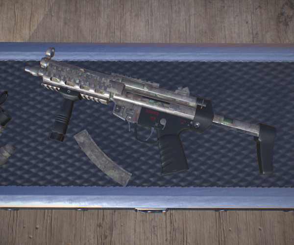 ArtStation - MP5 A1 - Game Ready - Low Poly | Game Assets