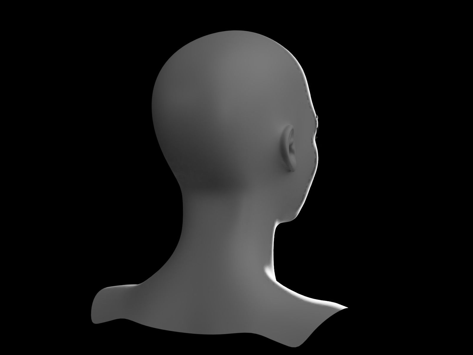 ArtStation - Female Head V1 | Game Assets
