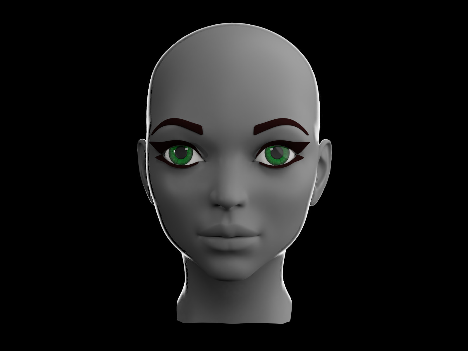 ArtStation - Female Head V2 | Resources