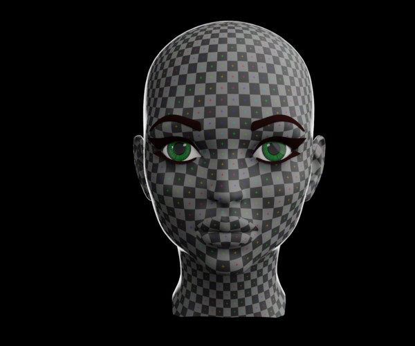 ArtStation - Female Head V2 | Resources