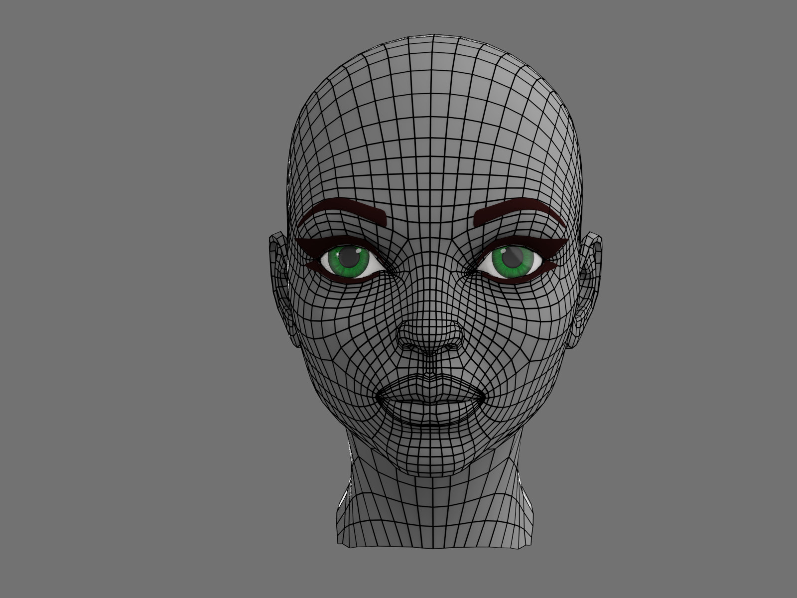 ArtStation - Female Head V2 | Resources