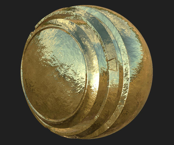 ArtStation - PBR Gold Texture | Game Assets