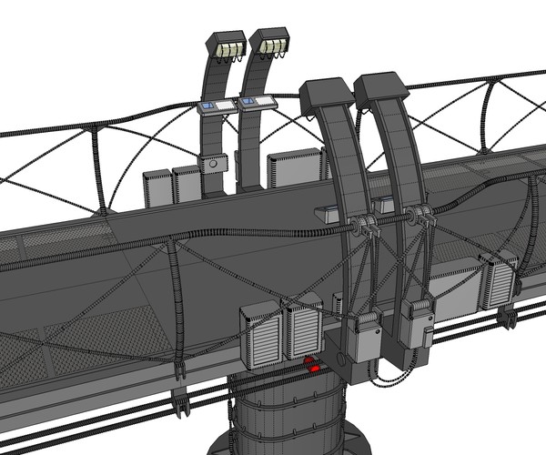 ArtStation - sci-fi bridge 1 | Resources