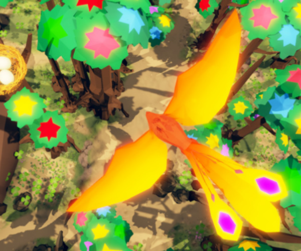 ArtStation - Fantasy Phoenix Forest | Resources