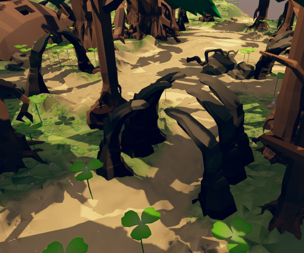 ArtStation - Fantasy Phoenix Forest | Resources