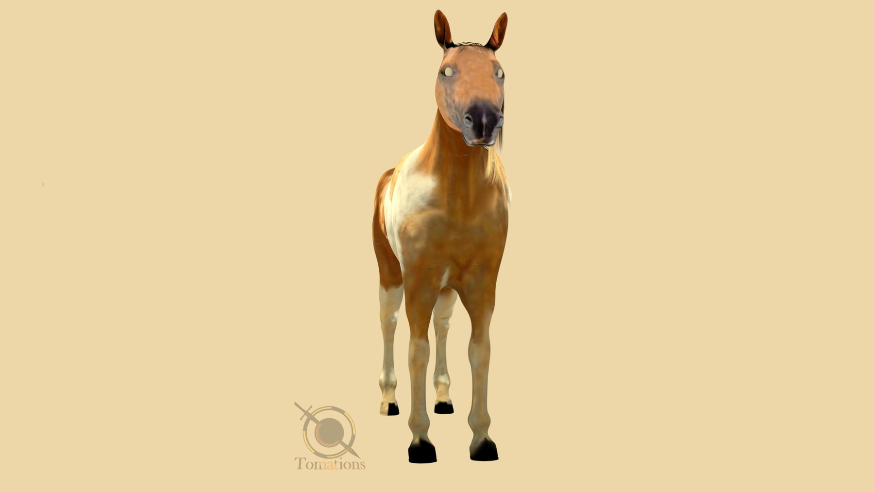 ArtStation - Rigged Horse (Blender) | Resources