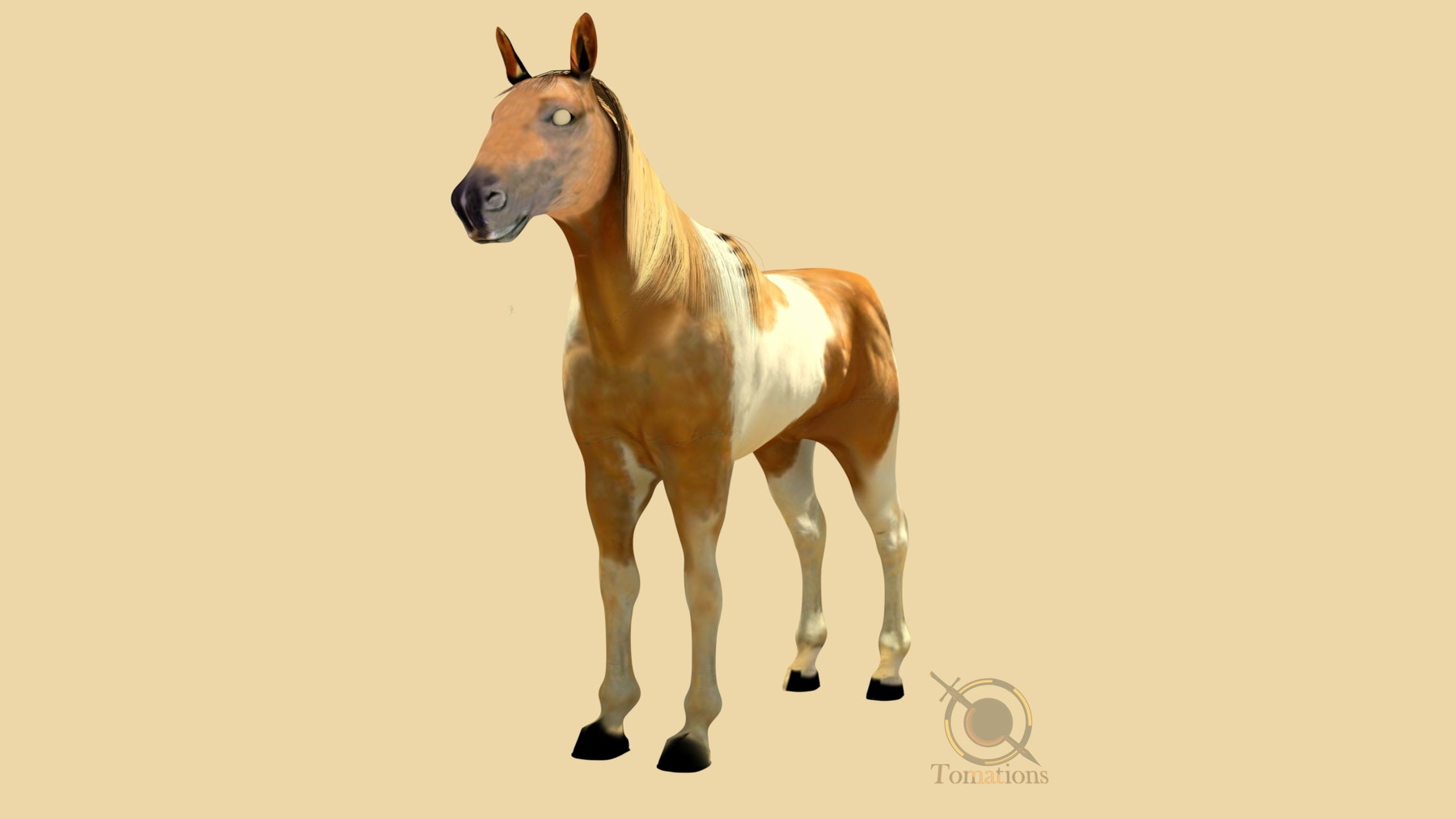 ArtStation - Rigged Horse (Blender) | Resources