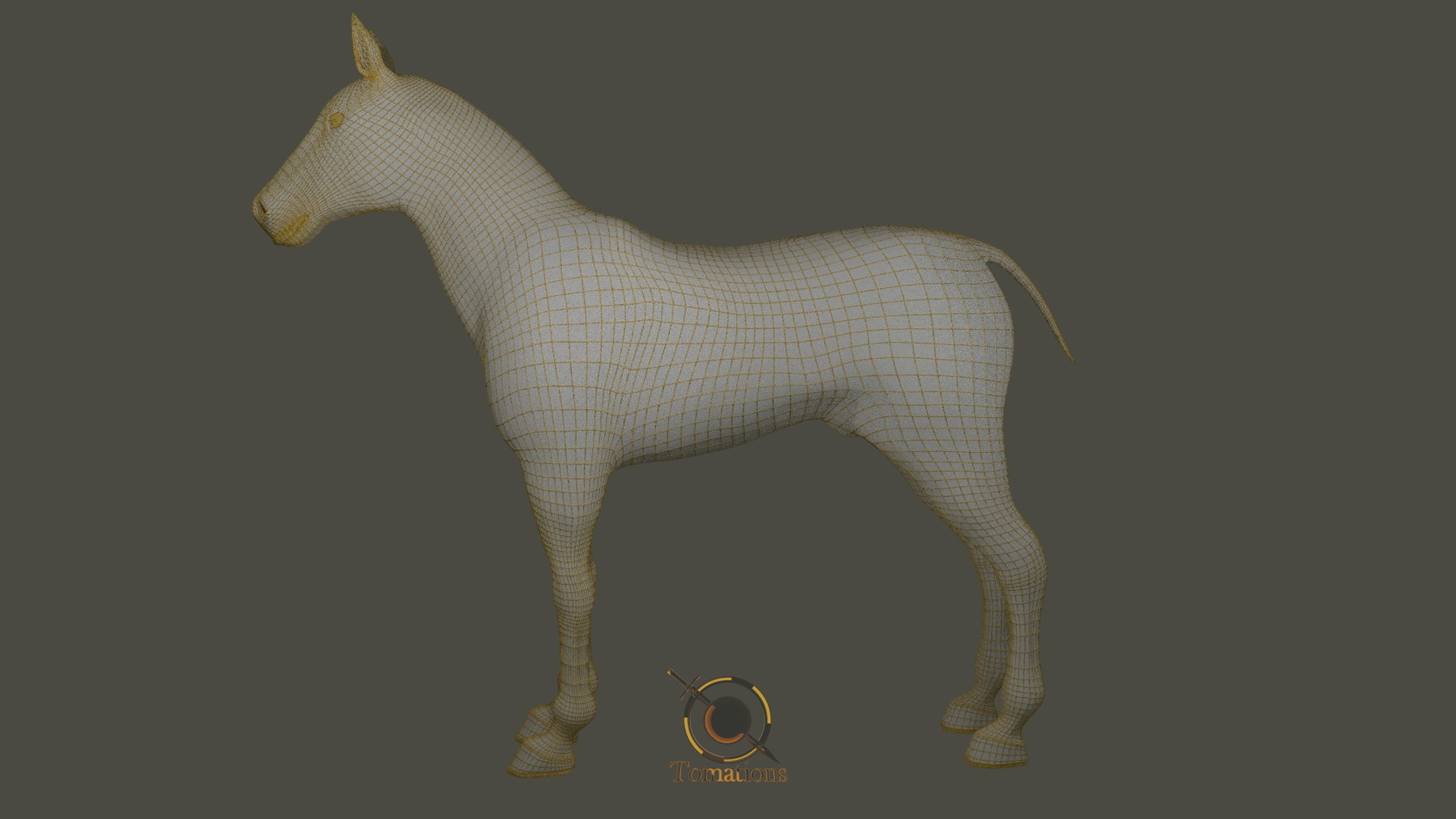 ArtStation - Rigged Horse (Blender) | Resources