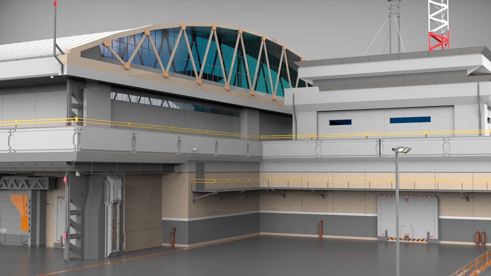 ArtStation - sci-fi architecture 2 | Resources