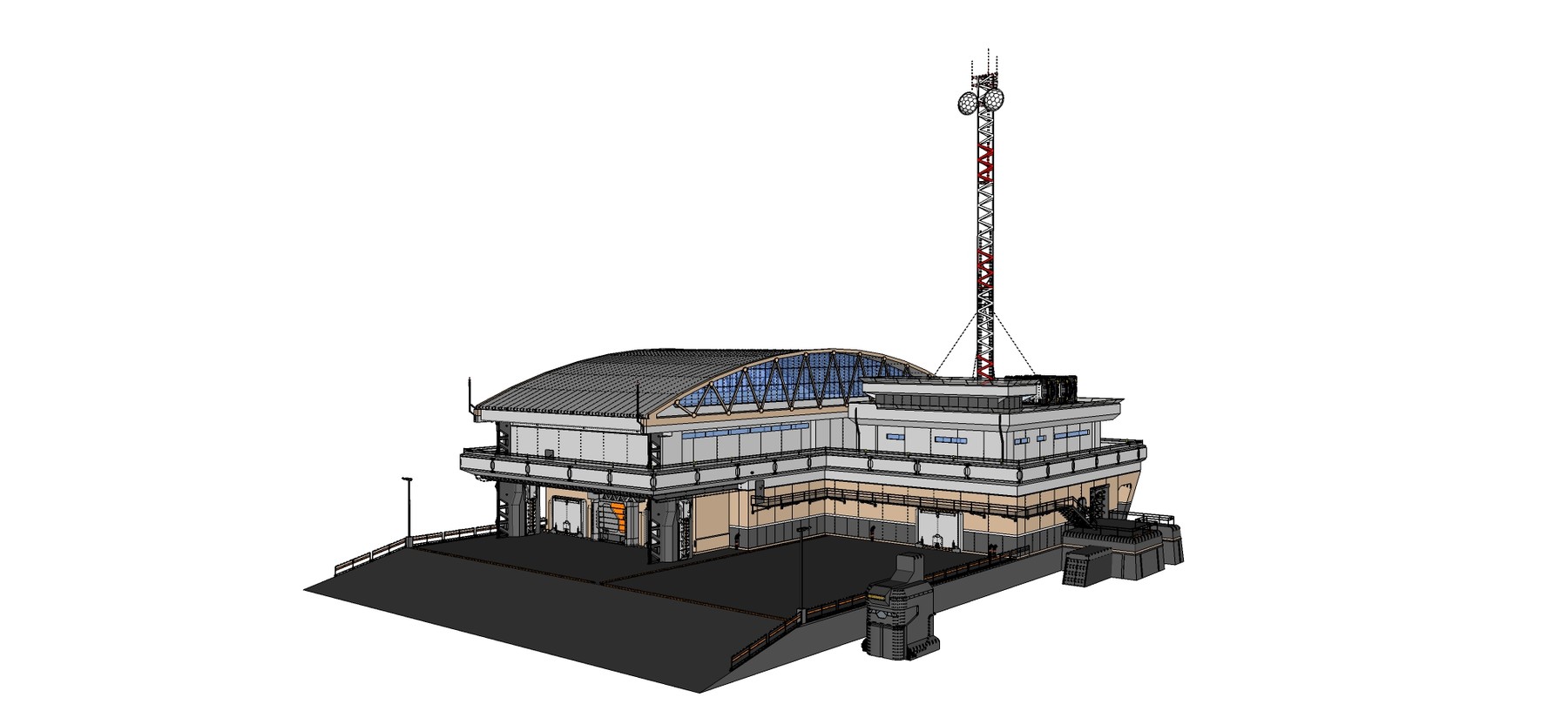 ArtStation - sci-fi architecture 2 | Resources