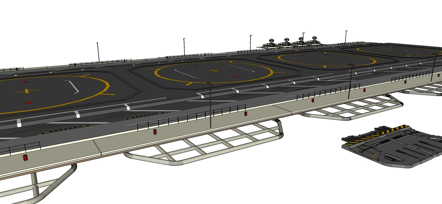 ArtStation - sci-fi landing platform 1 | Resources