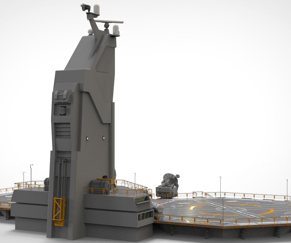 ArtStation - sci-fi Helipad | Resources