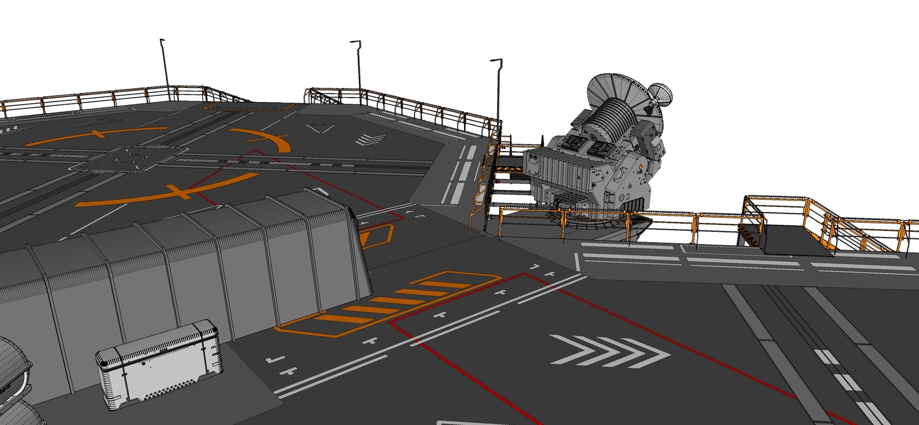 ArtStation - sci-fi Helipad | Resources