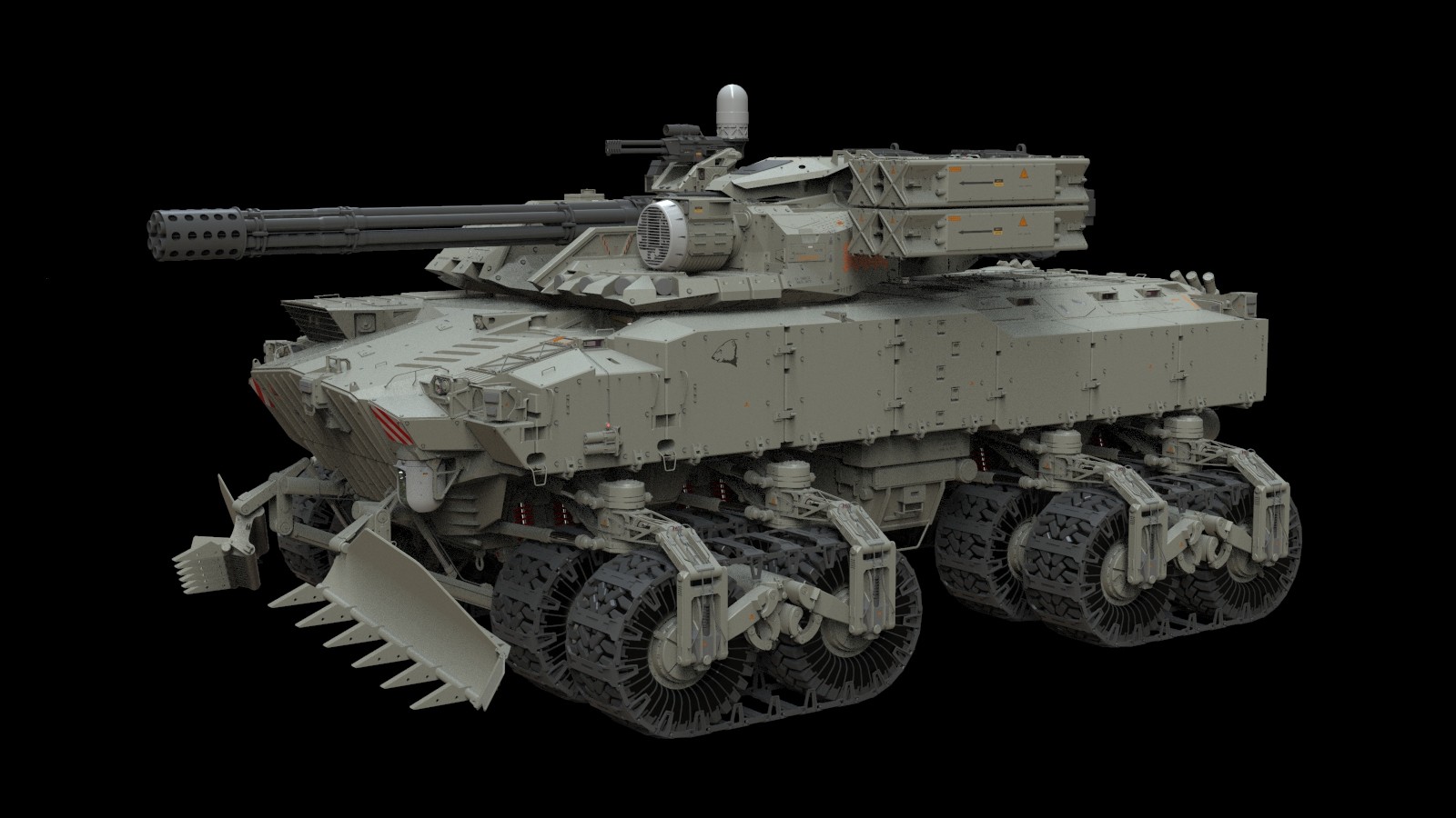 ArtStation - Sci fi Infantry fighting vehicle | Resources