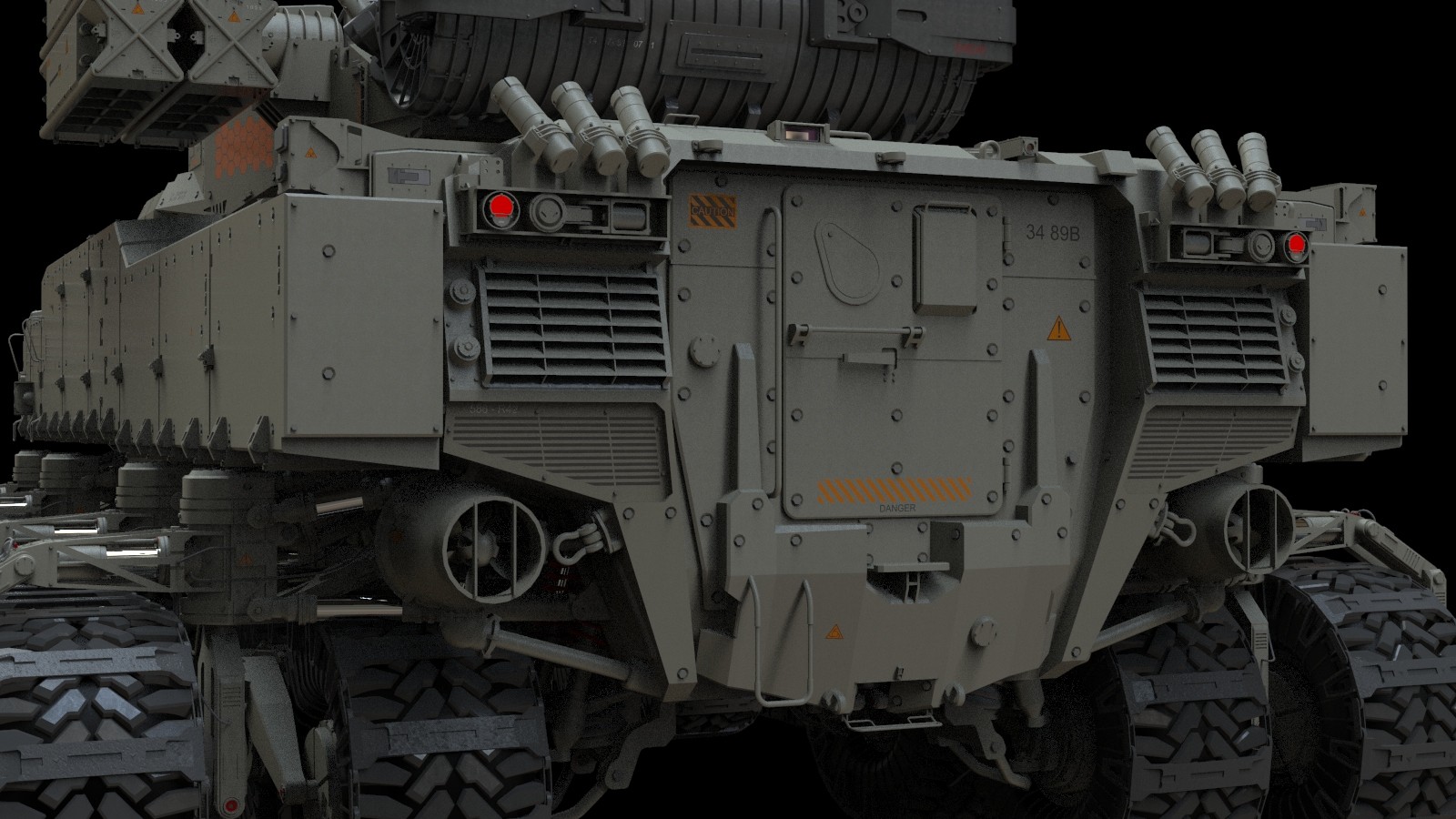 ArtStation - Sci fi Infantry fighting vehicle | Resources