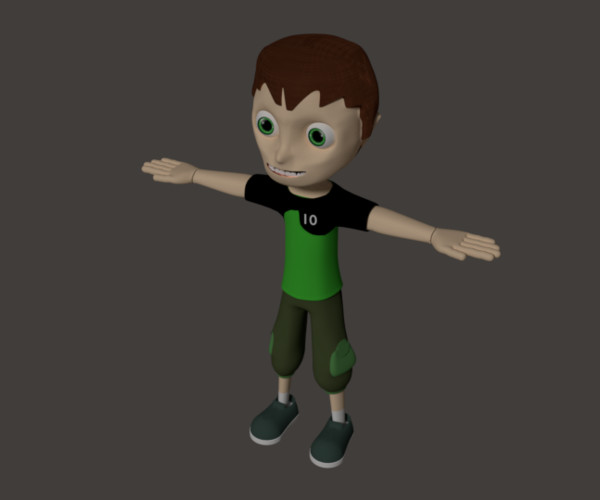 ArtStation - Ben 10 Kid | Resources
