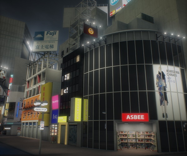 ArtStation - Tokyo Shibuya | Resources