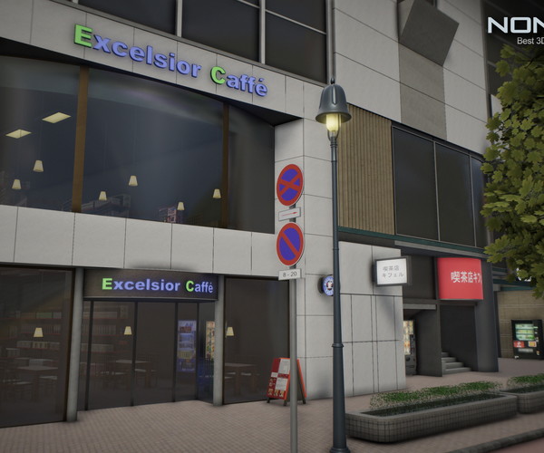 ArtStation - Shibuya Block #1 Unity | Game Assets