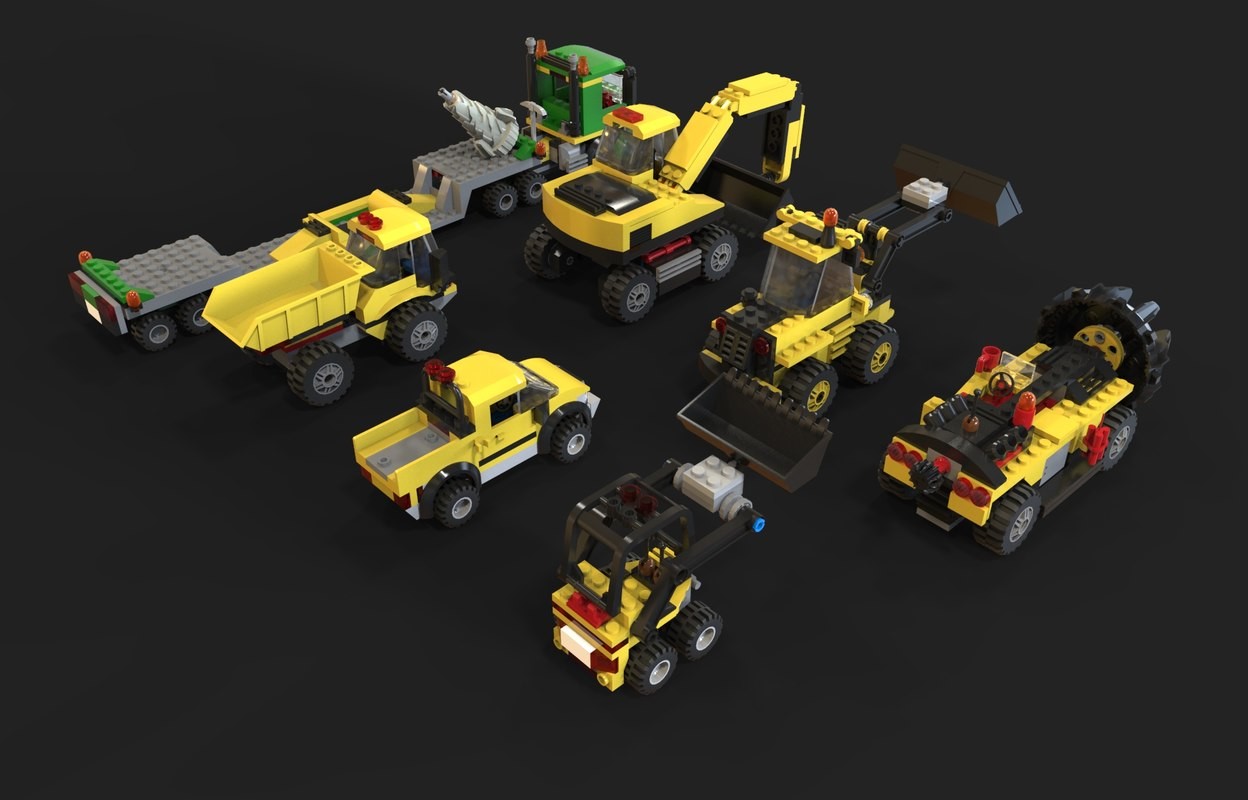 ArtStation - Lego Pack Truck | Resources