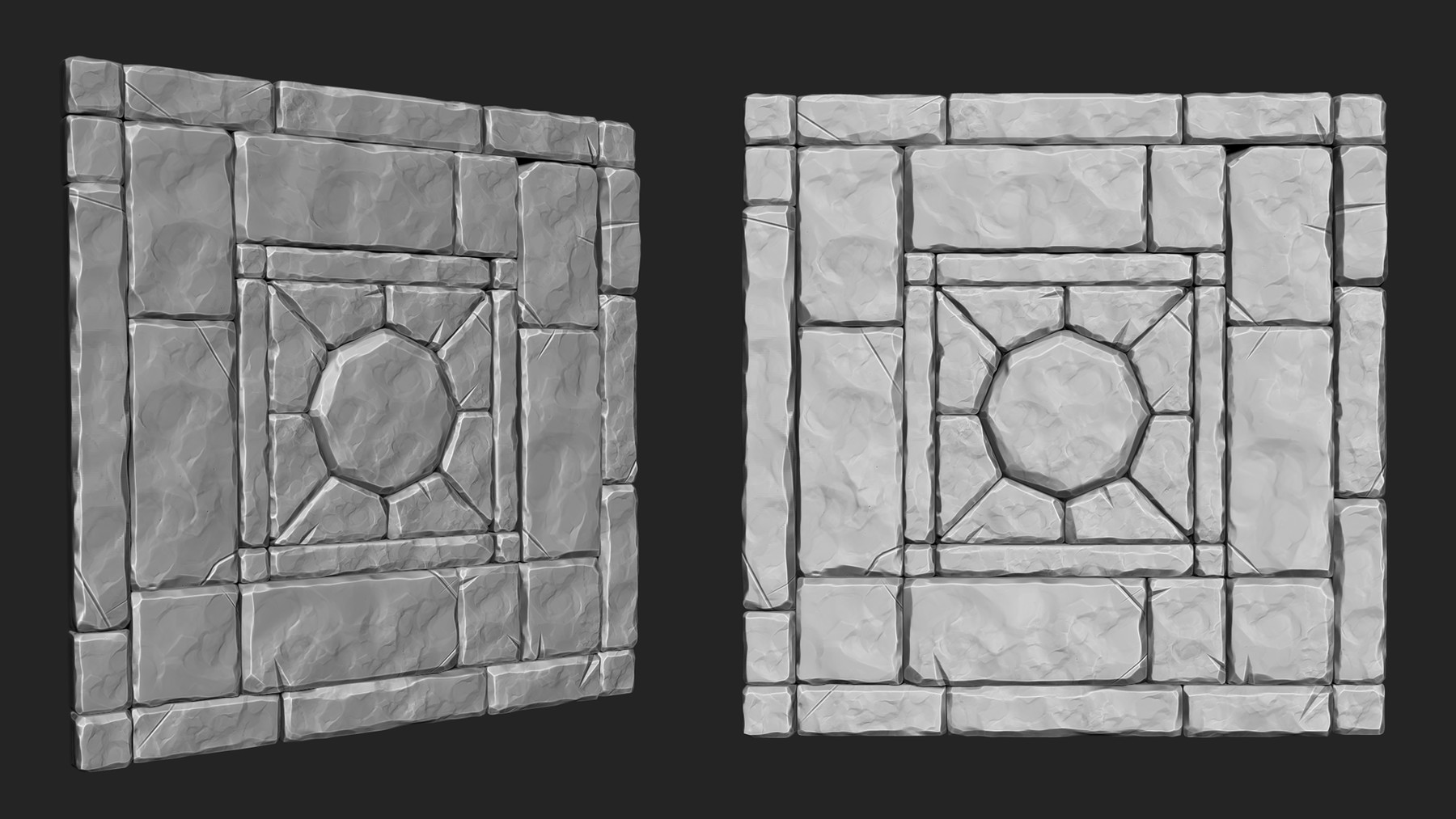 ArtStation - Tileable Dungeon Floor | Game Assets