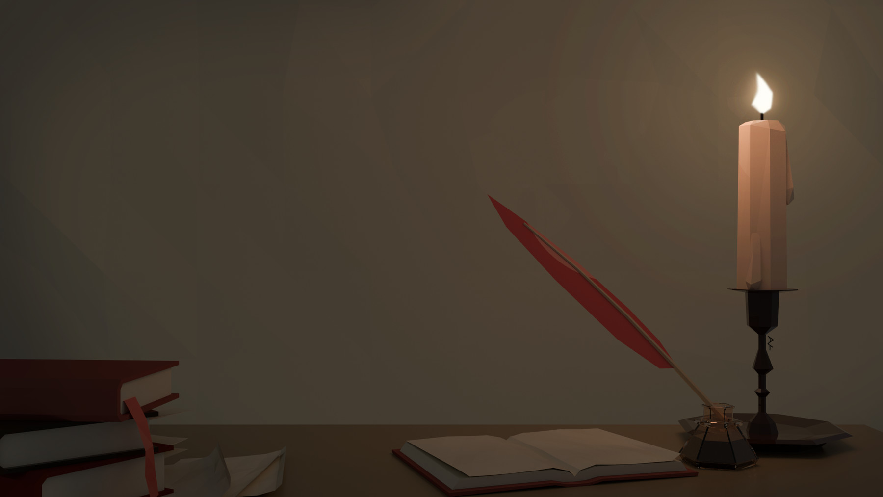 ArtStation - Still-Life In Red | Artworks