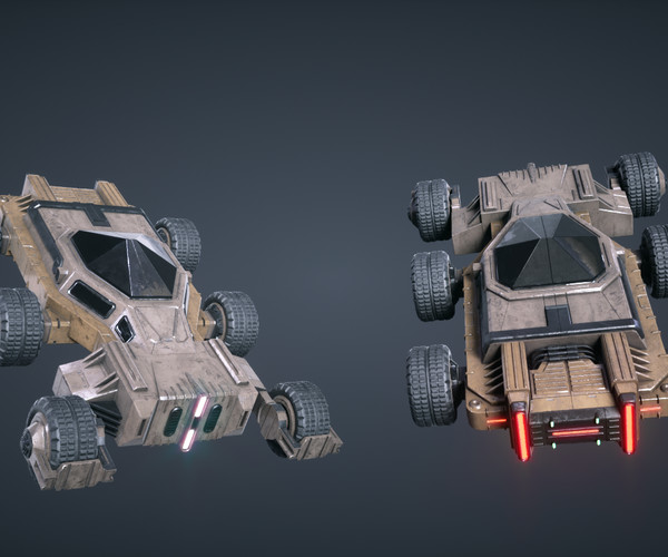 ArtStation - Mars KitBash - Vehicle | Game Assets